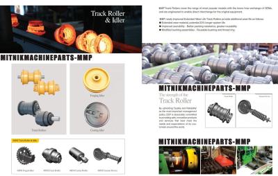 中国 35MnB 表面硬さ HRC52-58 ドーザー・トラック・ローラー D8N D8R D8T用のボトム・ローラー 販売のため