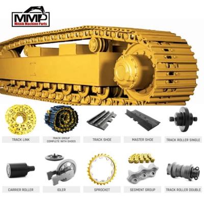 China D20 BD2G D31 Crawler Bulldozer Track Chain Group en geschikt voor apparatuur van 1,5 tot 45 ton Te koop