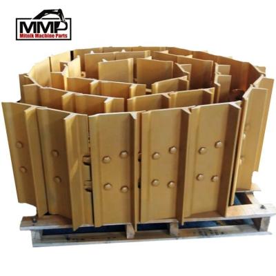 China Geel Zwaar materieel D6R D6H D6C D6D Onderstelonderdelen Bulldozer Spoorband Spoorband Keten Te koop