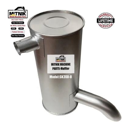 Cina SK350-8 Escavatori scavatori Silenziatore di scarico Muffler Macchine per la costruzione Ricambi in vendita
