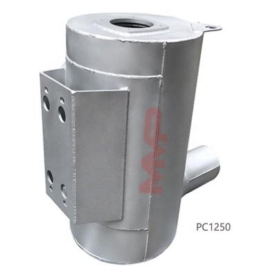 China ZX120 ZX200 ZX200-3 EX300-2 EX300-3 Graafmachine Muffler voor bouwmachineonderdelen Te koop