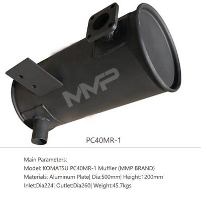 Cina Carriere escavatore Muffler Motore Muffler Parte di ricambio Filamento di fibra di vetro assorbente il suono in vendita