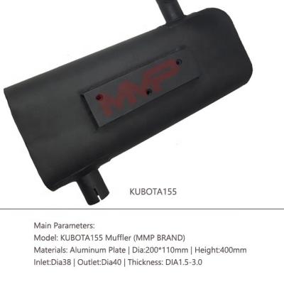 中国 EX200-5 EX200LC-5 EX210H-5 EX210LCH-5 エグババター部品 マフラー 4332247 4416602 販売のため