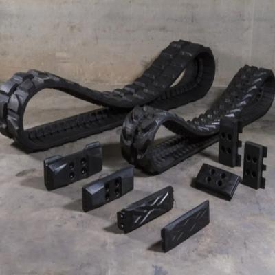 China 180X72x36 Rubber Track for Mini Excavator Mini Skid Steer Loader Black Nature Rubber for sale