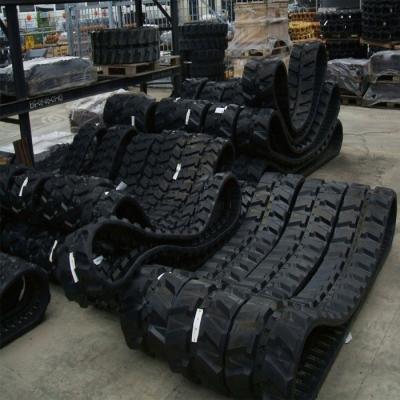 China 400x72.5x74 Rubberen sporen voor mini-graafmachines PC50 PC55 PC60 Natuur rubberen materiaal Te koop