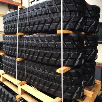 China 400x72.5x74 Rubberen sporen voor mini-graafmachines PC50 PC55 PC60 Natuur rubberen materiaal Te koop