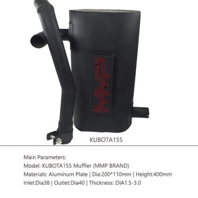 China Customizable Color and Size 2128491 Engine Muffler for Caterpillar 314C 314Cl 314CR for sale