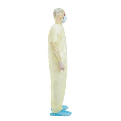 Cina S/M/L/XL/XXL/XXXL/XXXXL eliminabili dei tipi 5 & 6 delle tute del PE dei pp giallo-chiaro 4 in vendita