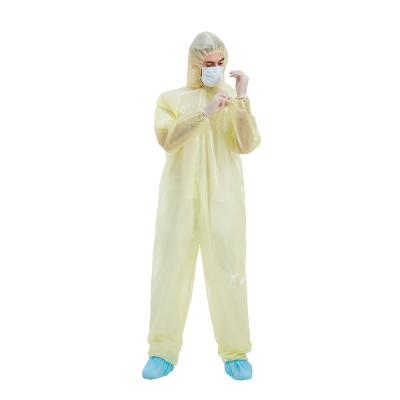 Cina S/M/L/XL/XXL/XXXL/XXXXL eliminabili dei tipi 5 & 6 delle tute del PE dei pp giallo-chiaro 4 in vendita
