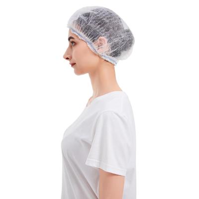 Cina Cappuccio Bouffant non tessuto eliminabile della calca bianca antipolvere in vendita