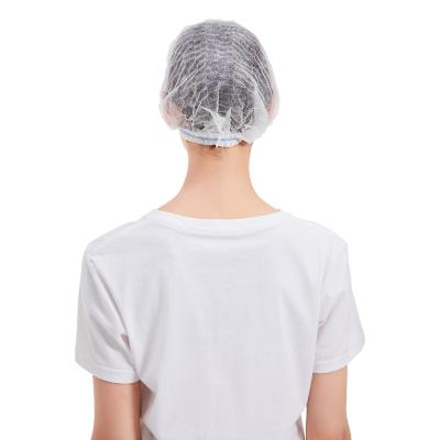 Cina Cappuccio Bouffant non tessuto eliminabile della calca bianca antipolvere in vendita