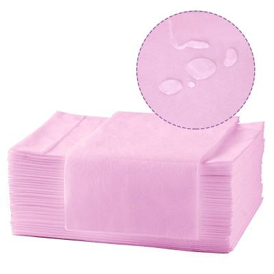 中国 顔の使用PP PEの病院のマッサージのためのピンクの使い捨て可能なベッド・カバー 販売のため