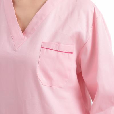 Cina Il cotone del poliestere 65% di 35% sfrega il vestito uniforma femminile in vendita