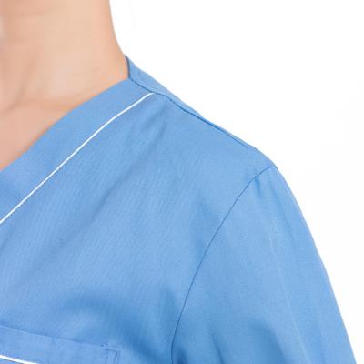 China Blauwe Medisch schrobt Industriële Kostuum Lange Koker xs-3XL, Gezondheidszorgcentrum Te koop