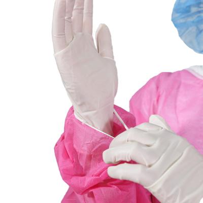 China Nível médico descartável não tecido cor-de-rosa 1 do PPE AAMI dos vestidos 30gsm dos PP 2 3 4 à venda