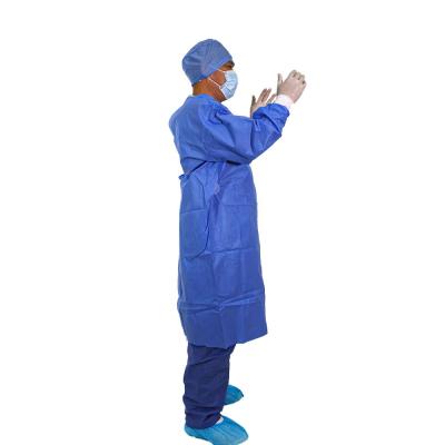 Cina Abito chirurgico eliminabile non tessuto di rinforzo con l'ospedale sterile dell'asciugamano in vendita