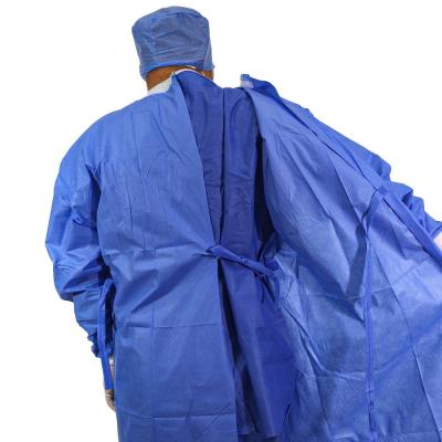 Cina Abito chirurgico eliminabile non tessuto di rinforzo con l'ospedale sterile dell'asciugamano in vendita