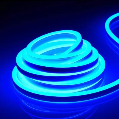 Cina 2835 SMD 12V 6 X 12mm 8 X 16mm PVC Silicone Neon Light E Single All Color LED Neon Flex Rope in vendita