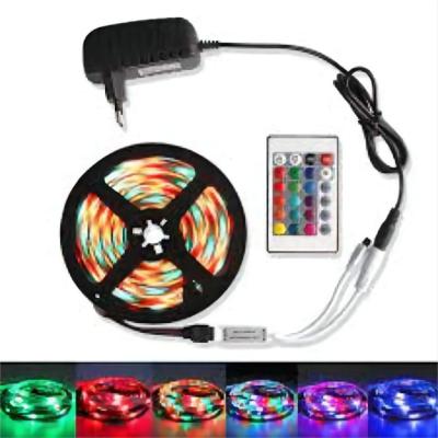 중국 리모컨 5050 RGB LED 스트립 융통성 30LED RGB DC 12V CE RoHS 가정용 판매용