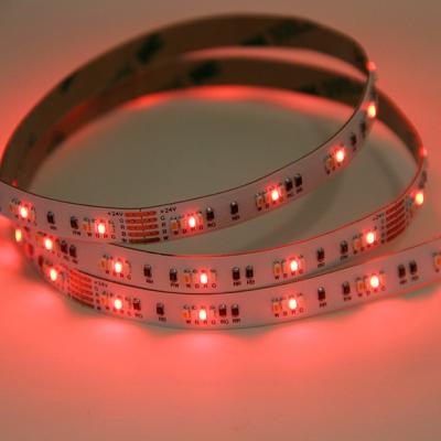 Cina Super luminoso 2216 LED Strip Narrow 240leds/M SMD2110 CRI95 2200K RGB+W CCT 1800K Flessibile in vendita
