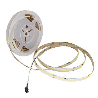 중국 흐르는 물 흐르는 COB LED 스트립 IP20 360leds 24V 프로그래밍 가능한 Ws2811 실내 조명용 단일 색상 판매용