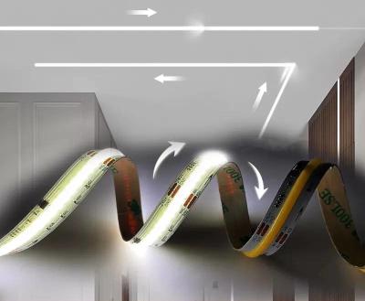 中国 流水流 COB LED ストライプ IP20 360leds 24V プログラム可能 Ws2811 室内照明のための単色 販売のため