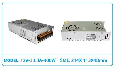 Cina Fonte di alimentazione LED 400W DC 12 V 33A Interruttore di alimentazione in vendita