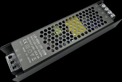 中国 200W超薄黒電源 12V 24V 17A 8.4A 販売のため