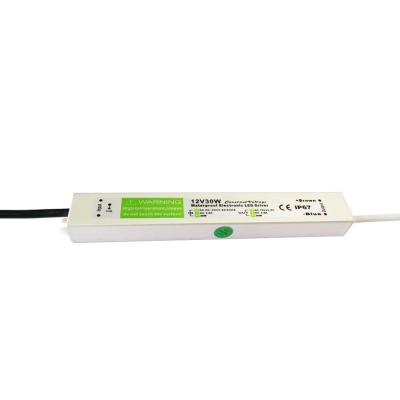 Chine 36W 3A 12V IP67 Échangeur d'alimentation LED étanche à l'eau à vendre
