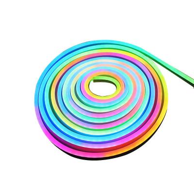 中国 IP65 RGB ネオンライト 12V 5V 24V 柔軟なLEDストライプライト 屋外防水 販売のため