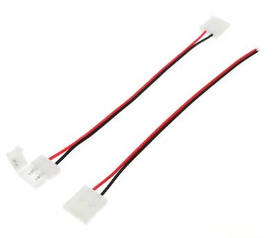 中国 8mm LEDコネクタ 2ピンフリー溶接 単色 LEDストライプライト クイックコネクタ 販売のため