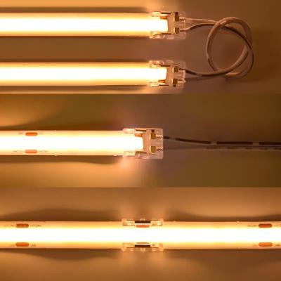China COB LED Strip Corner Connectors 6mm 8mm 10mm LED Connectors 2 3 4 Pin COB LED Strip Connector Te koop