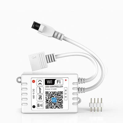 中国 IR24キー WIFI RGB WW CWコントローラ スマートフォン APP マジックホーム LEDコントローラ 販売のため