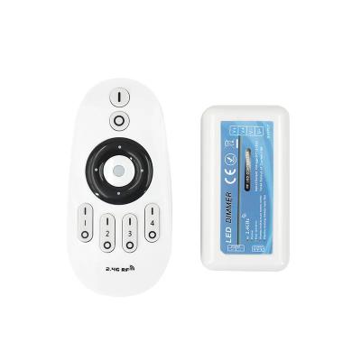 中国 スマート2.4G無線4ゾーン リモート単色LEDコントローラ 12V RF LEDコントローラ 販売のため