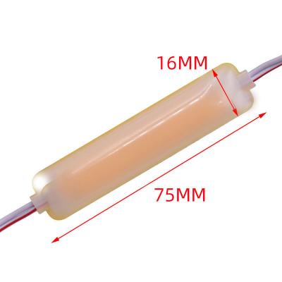 China 7516 9LED 2.4W LED-lichtmodules met 12V-invoervolt voor een hoge kleurweergave Te koop