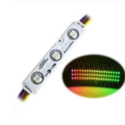 China 65 X 16 5050 RGB Outdoor LED-module LED Lichtbord lichtdoos Hoge helderheid Lichtbronmodule Lage spanning 12v Te koop