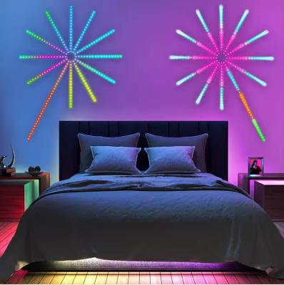 Cina Suono musicale Decorazione domestica Luci da fuochi d'artificio a LED ABS 5V IP20 Personalizzato in vendita