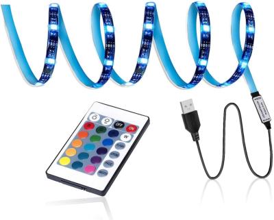 Cina 5V USB Full Kit 2m 3m 4m 5m 30d/M Flessibile Bluetooth TV retroilluminazione LED RGB Strip 5050 SMD in vendita