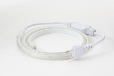 中国 IP65 80Ra 8mm 220V LED ストライプ 9W 高電圧 LED ホワイト照明のための柔軟性 販売のため