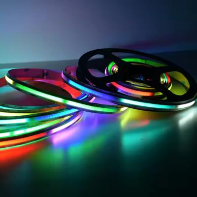 中国 5V 90Ra COB LED ストライプ 320D 480D ホワイト WS2812b SK6812 WS2811Dam タイプ アドレス可能 RGB RGBW RGBIC 販売のため