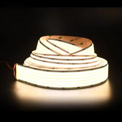 China Neue Superbreite 30mm Breite 1600LEDs COB LED Streifen 5 Reihen 40W/M 90 CRI 2700K 6500K COB LED Streifenleuchten für Innenräume zu verkaufen