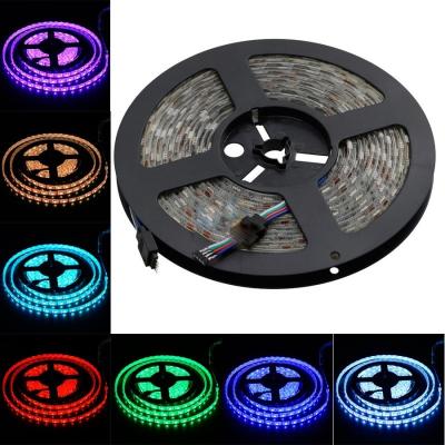 China 5Meter 150 leds TV backlight led strip DC5V Controle remoto 24 chaves SMD5050 RGB Strip Tira porta USB Strip LED flexível à venda