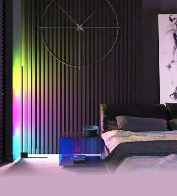 Cina Illuminazione d'interno decorativa moderna Lampada da terra a LED RGB IC Smart Corner Atmosphere Light in vendita
