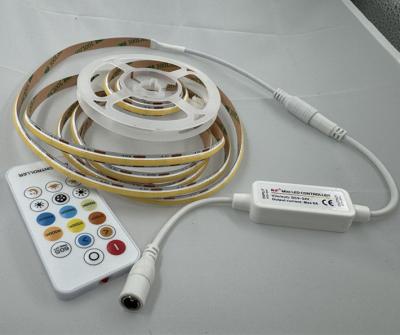 Cina 560 LED/M Pure Dynamic White Warm White COB LED Strip Kit per retroilluminazione domestica 24V DC in vendita