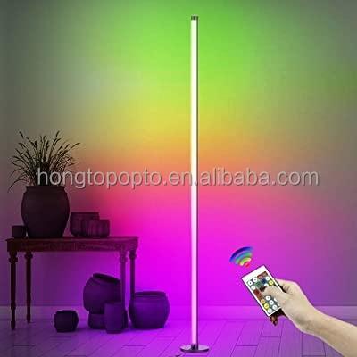 Cina Moderno design RGB multicolore luminoso per soggiorno Adaptore per lampada da terra Solo presa USB in vendita