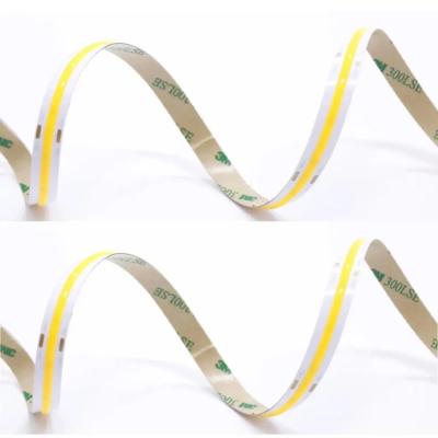 China 320 led per meter COB LED strip met 3 High CRI Ra 90 Support Dimmer 24V/12V Te koop