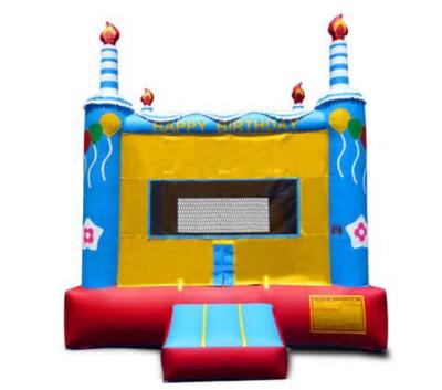 China Inflatable Bouncer / Inflatable Birthday Bouncer 0.5MM PVC tarpaulin bouncer 4x4m for sale