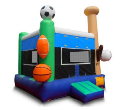 China Inflatable Bouncer / Inflatable Sport Bouncer 0.55mm PVC tarpaulin bouncer 4x4m for sale