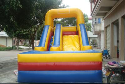 China Inflatble Slide / inflatable water / dry slide 0.5mm PVC Tarpaulin for sale