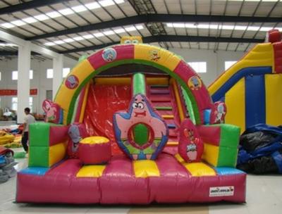 China Inflatble Slide / inflatable giant slide 0.55mm PVC Tarpaulin for sale